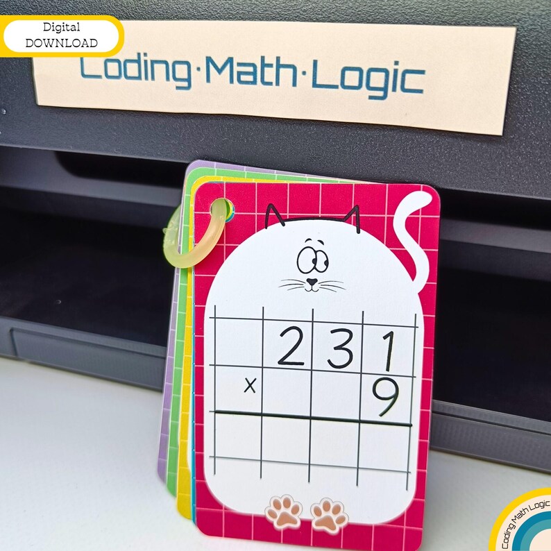 Multiplication Task Cards: 3-digit by 1-digit Math (PDF Download) - Etsy