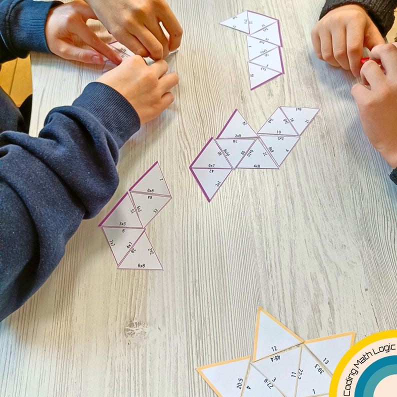 4-in-1 Math Puzzle Worksheets | 1st 2nd 3rd Grade Games | All ...