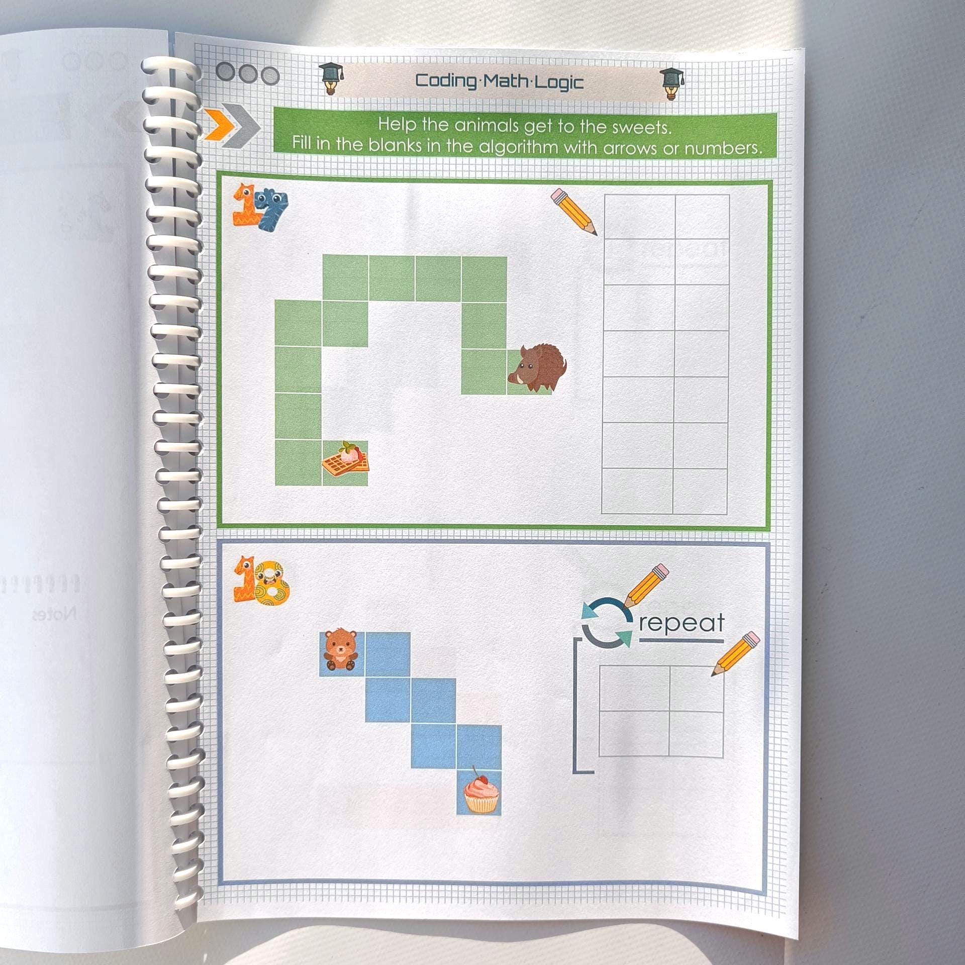 Coding for Kids Worksheet: Arrows Logic Game (digital Download) - Etsy