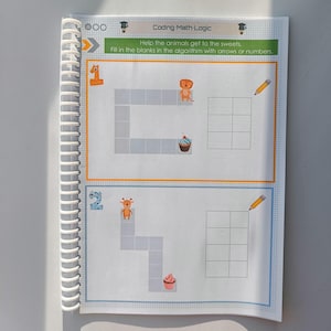 Coding for Kids Worksheet: Arrows Logic Game (digital Download) - Etsy