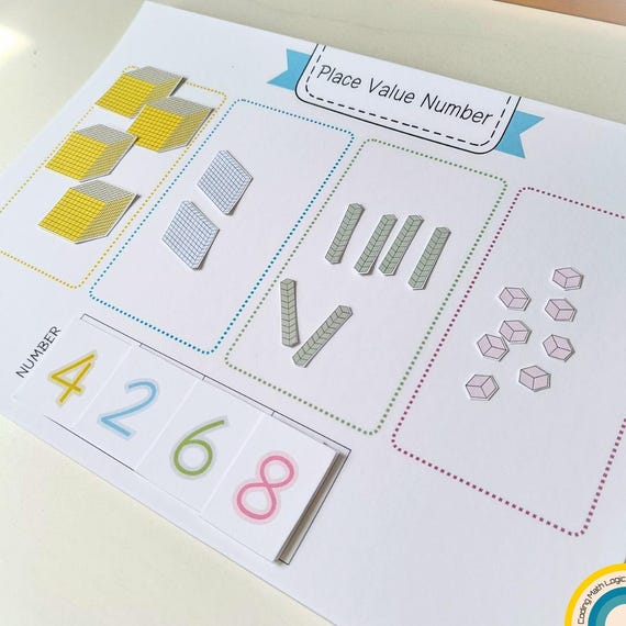 Montessori Math Border