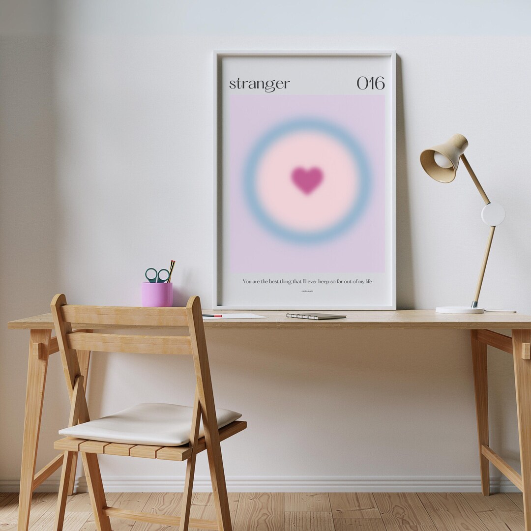 Stranger Olivia Rodrigo Y2K Poster, Livie Fan Art, Y2K Gradient Aura ...