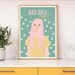 Bad Idea Right by Olivia Rodrigo Poster, GUTS Album, Gift for Olivia ...