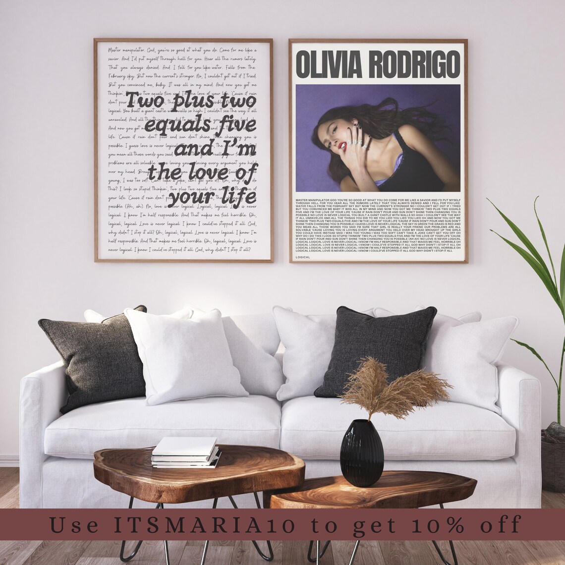 Logical Lyrics Poster, GUTS Album Poster, Olivia Rodrigo Poster, Gift ...