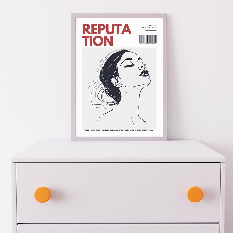 Reputation taylor's Version Poster Taylor Swift Music - Etsy