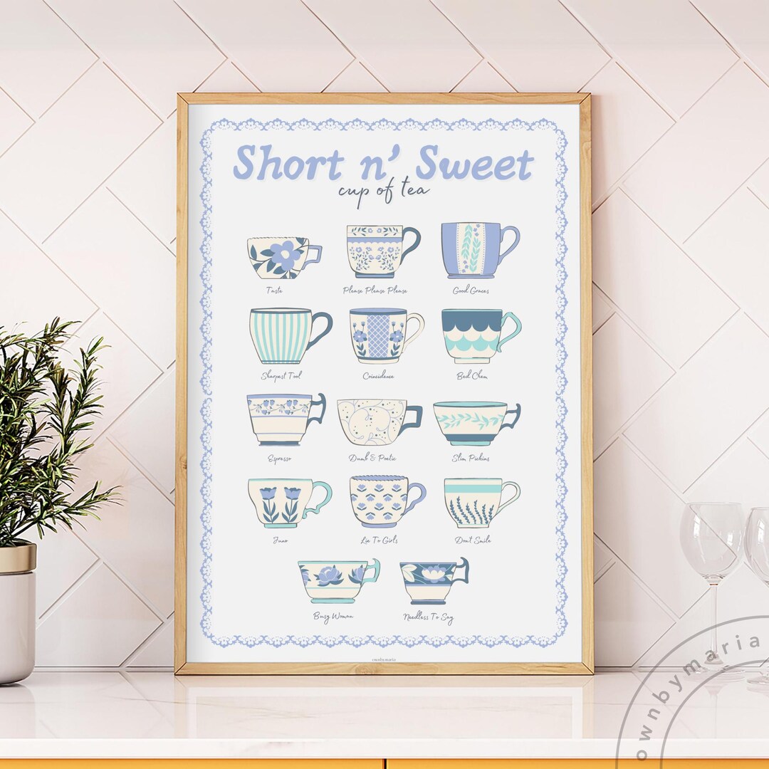 Sabrina Carpenter Short N Sweet Poster, Sabrina Carpenter Fan Geschenk ...