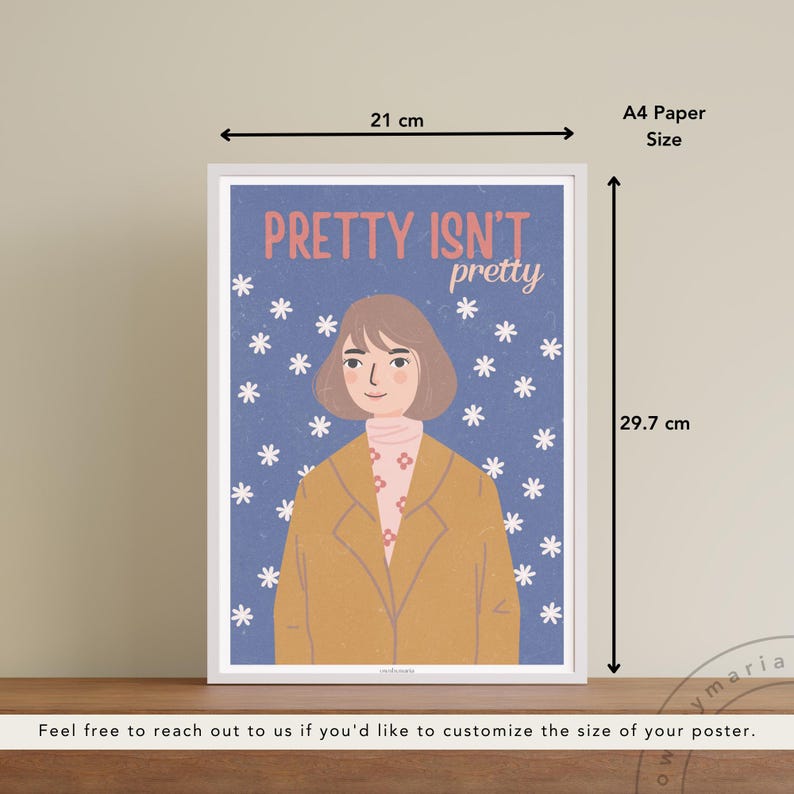 Pretty Isn't Pretty by Olivia Rodrigo GUTS Poster, Gift for Olivia ...