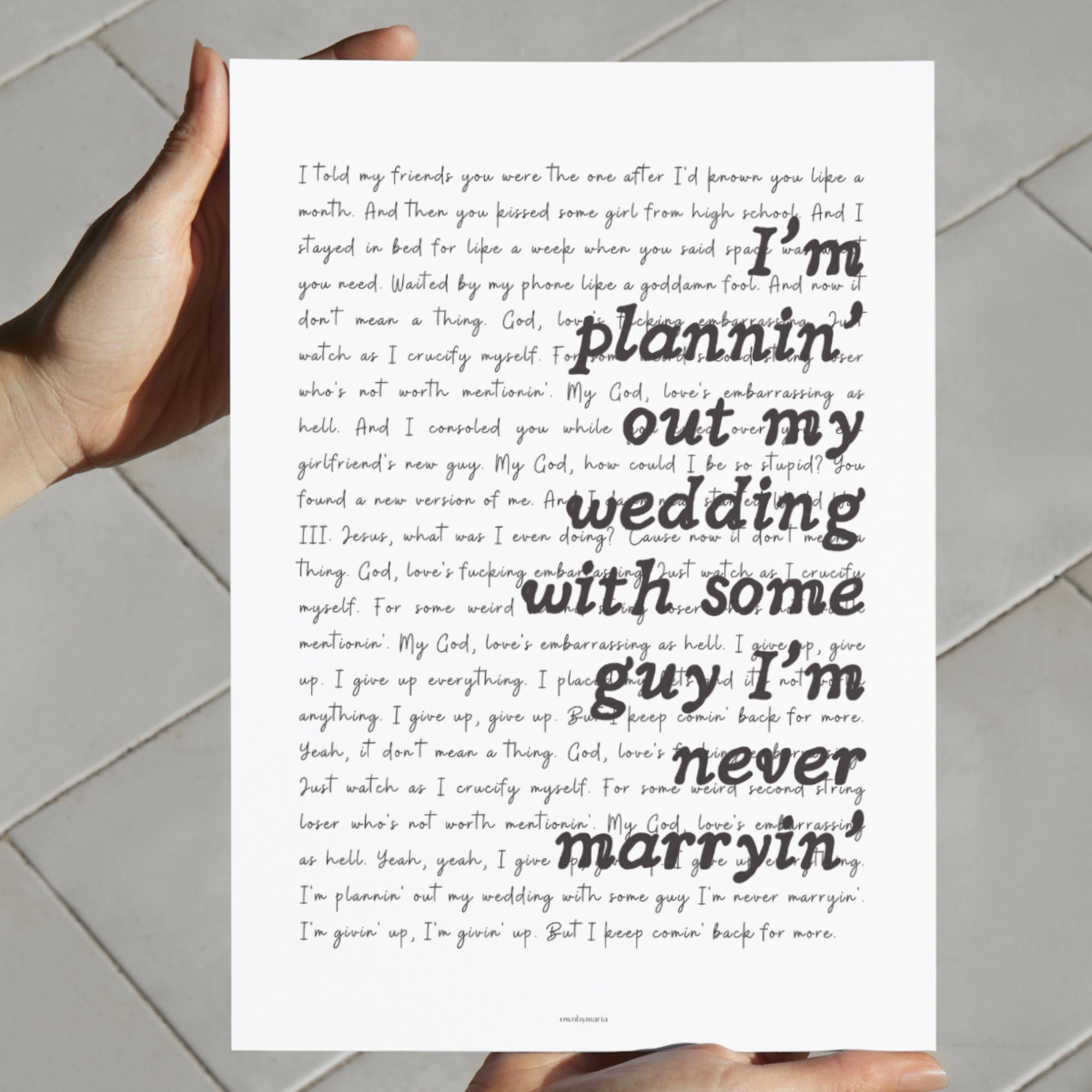 Love is Embarrassing Poster GUTS Album Poster Olivia Rodrigo - Etsy