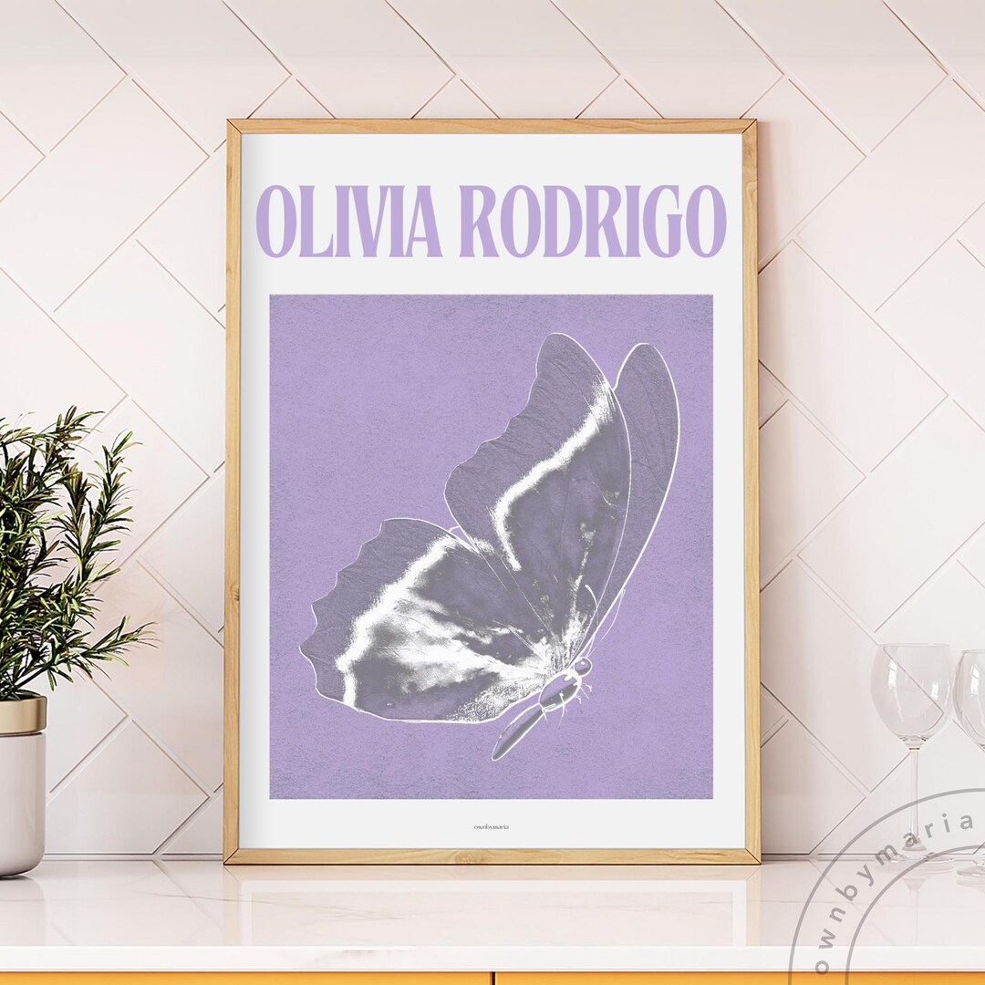 Olivia Rodrigo Y2k Poster, Livie Fan Art, Gift for Olivia Rodrigo Fan ...
