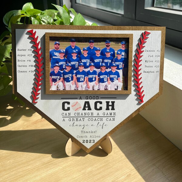 Baseball Coach Gift - Etsy