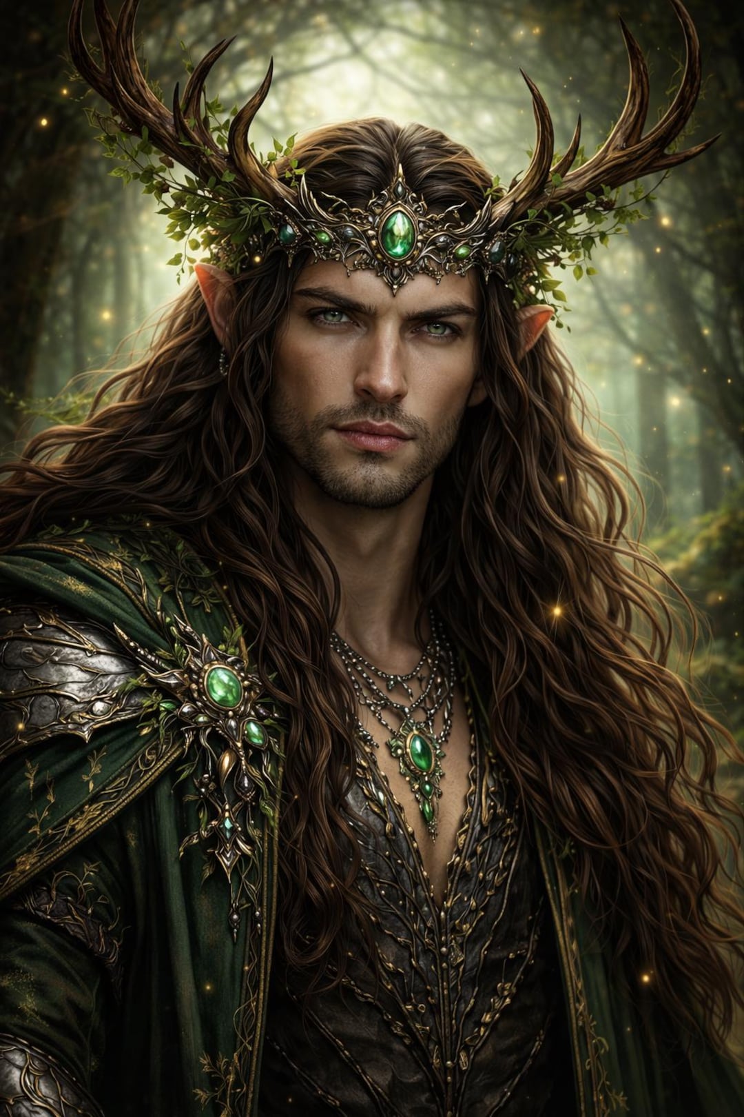 Celtic Fae Lord Spirit Companion (male) Remote Bind- PDF Product - Etsy
