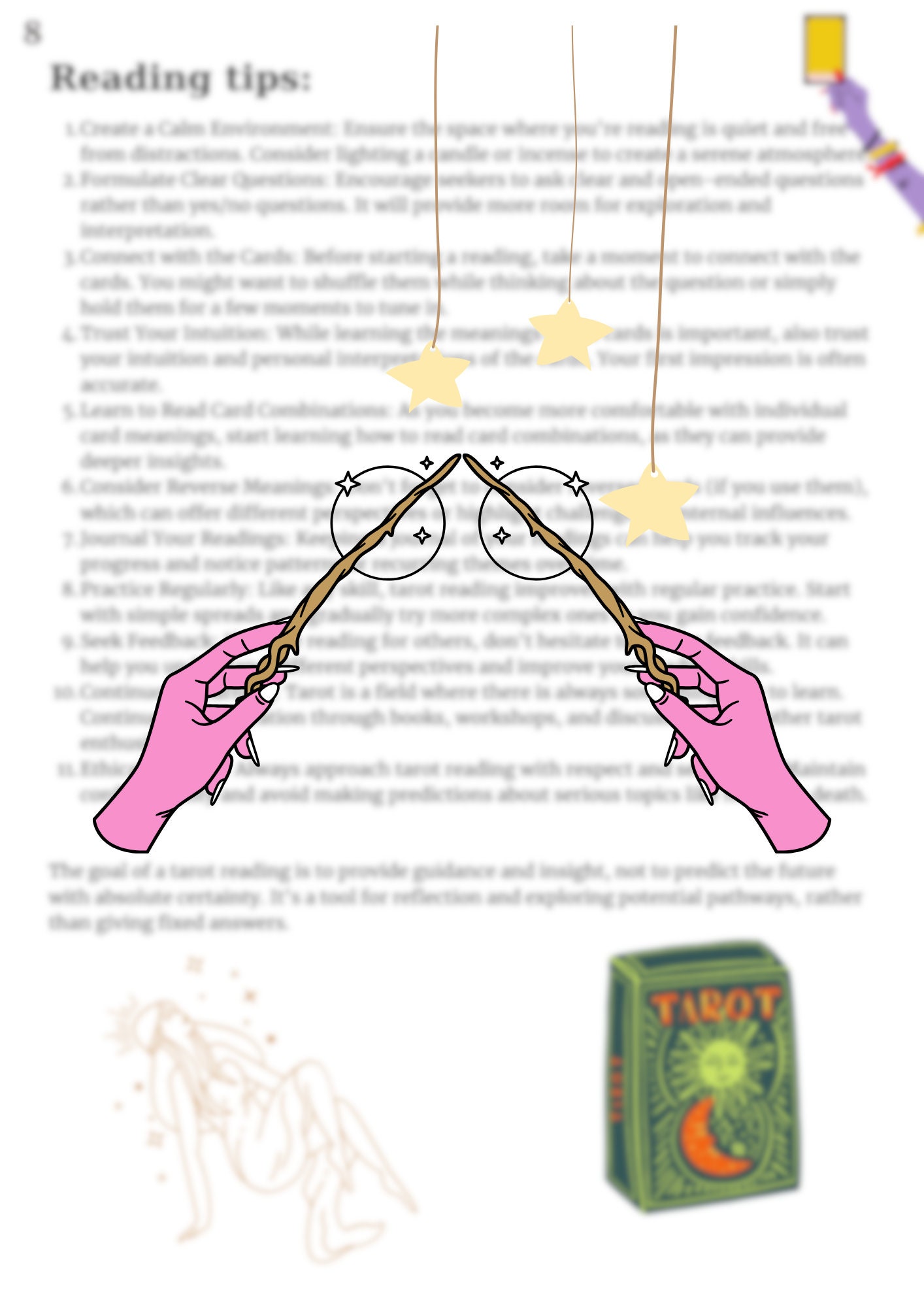 Ultimate Tarot Guide for Beginners, Tarot Cheat Sheet, PRINTABLE PDF ...