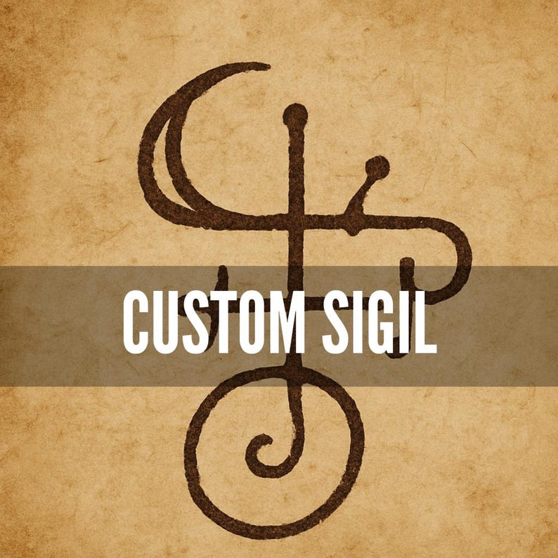 Custom Sigil Design / Unique Magical Symbol Created for You-pdf Product Will Be Sent - Etsy