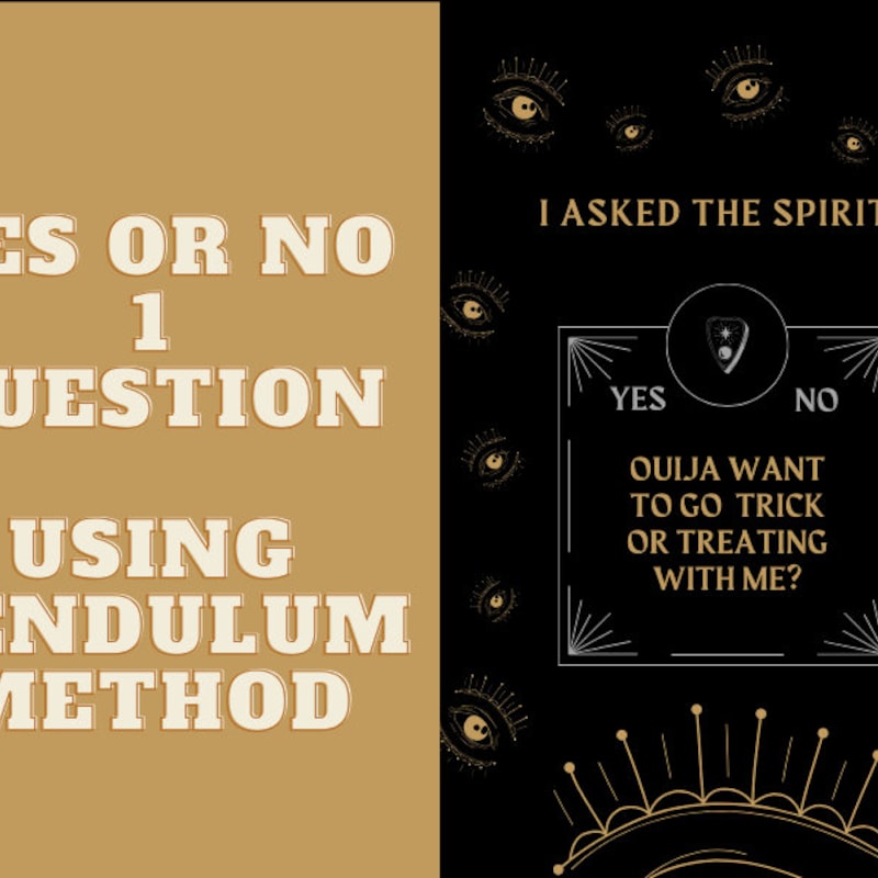 Yes or No Oracle Facade Floaty Pen - Etsy Canada