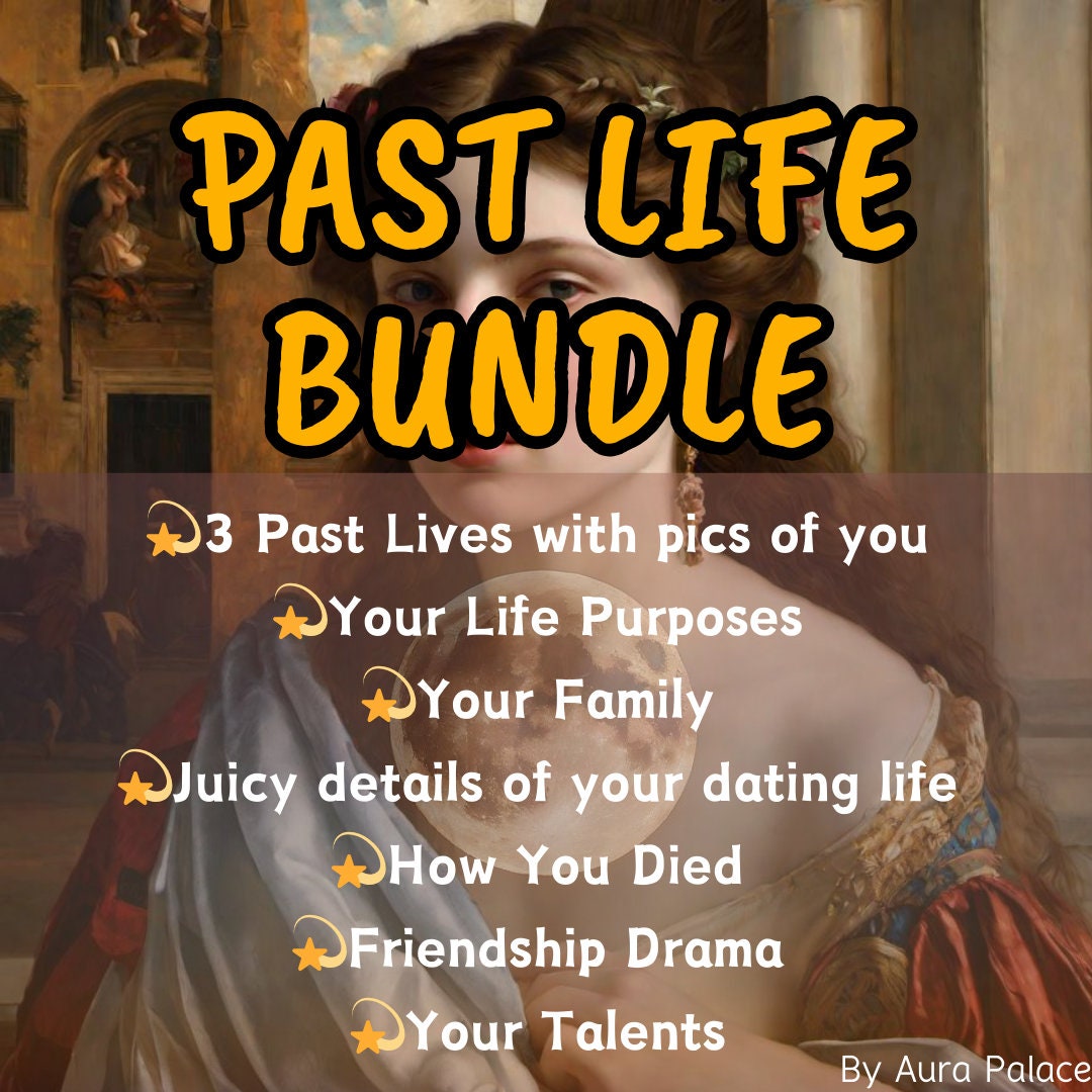 PAST LIFE BUNDLE / Who Were You in a Past Life-time? / Your Previous ...
