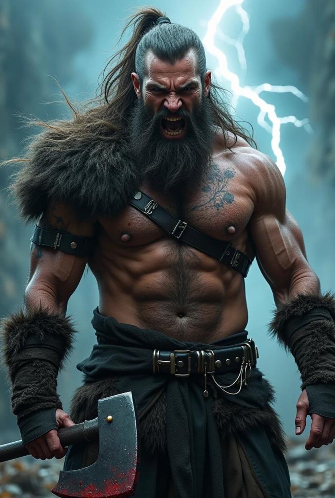 Norse Viking Warrior Spirit (male) Remote Bind- PDF Product - Etsy