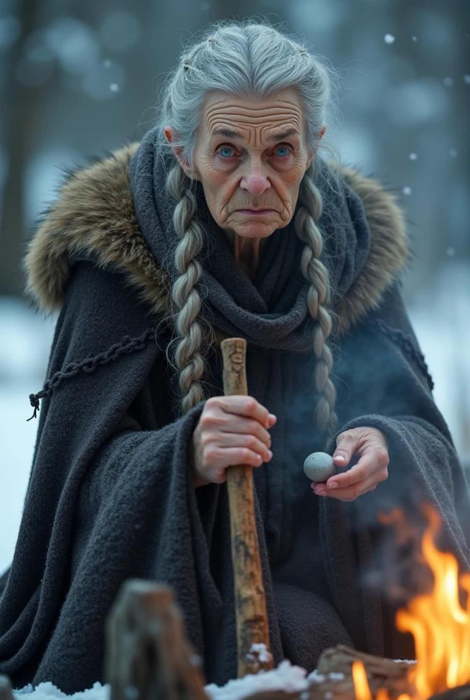 Norse Seeress / Völva Spirit (female) Spirit Companion - Remote Bind ...