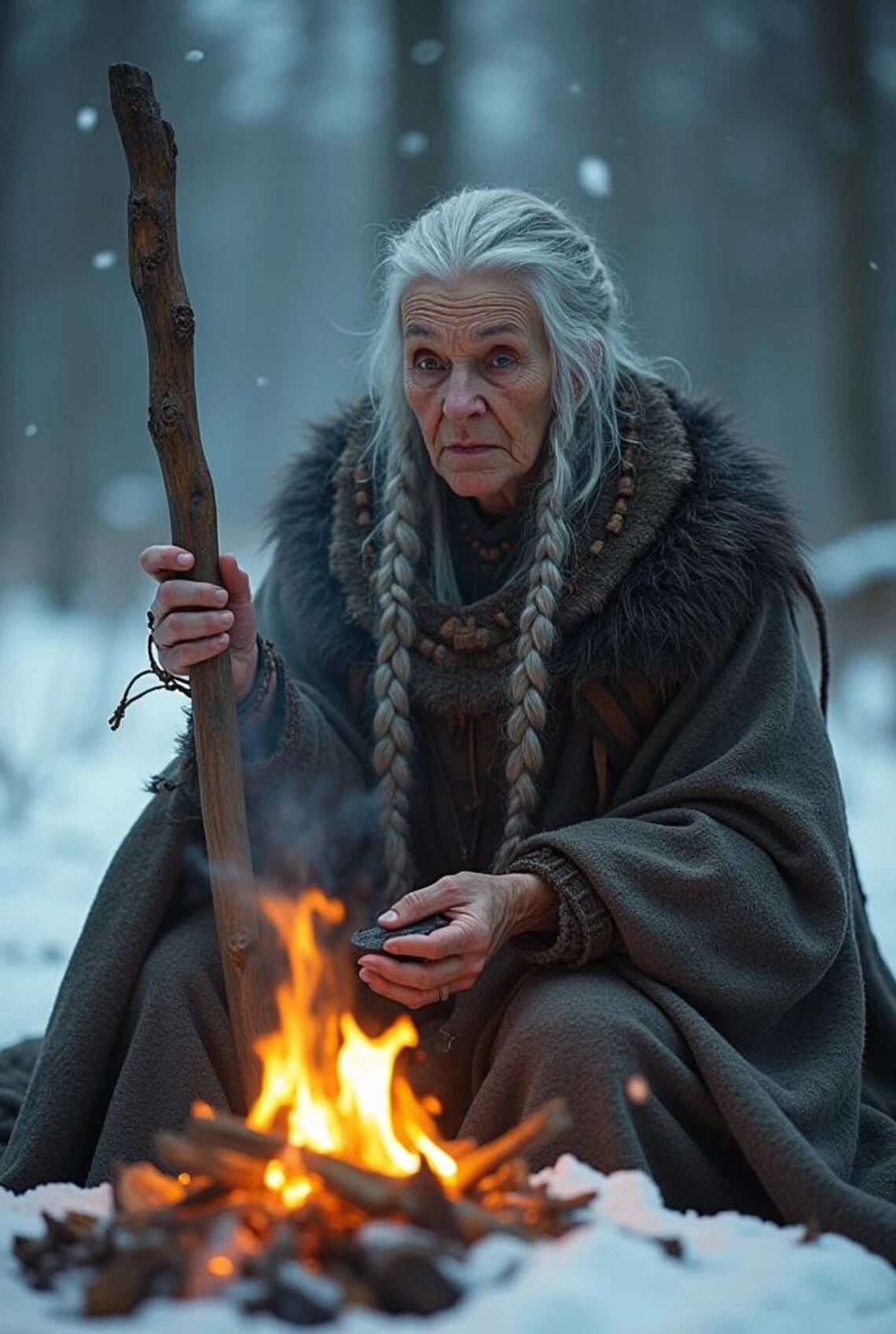 Norse Seeress / Völva Spirit (female) Spirit Companion - Remote Bind ...