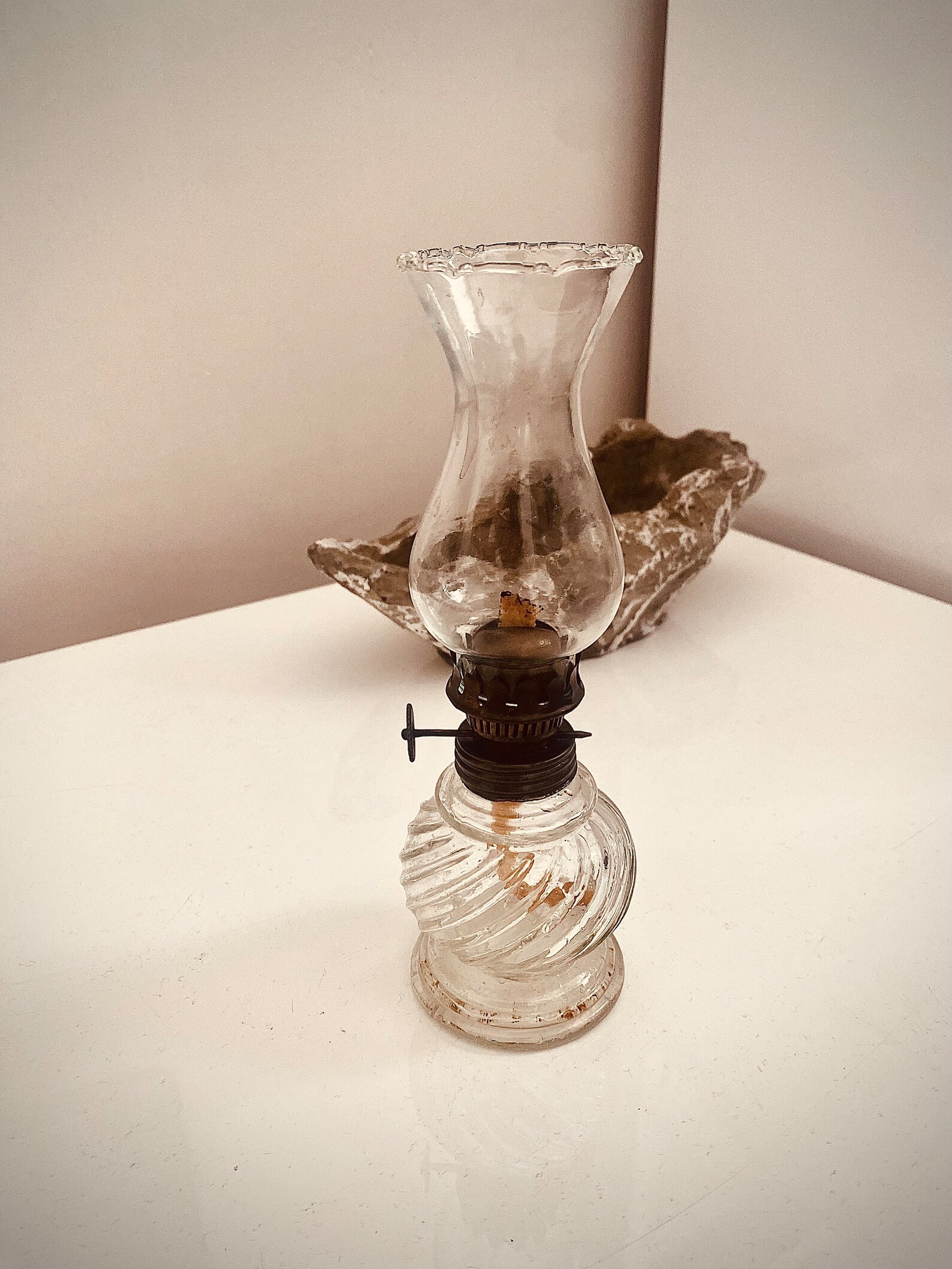 Vintage Gas Lamp, Glass Oil Lantern, Beautiful Retro, Old Lamp, Home ...
