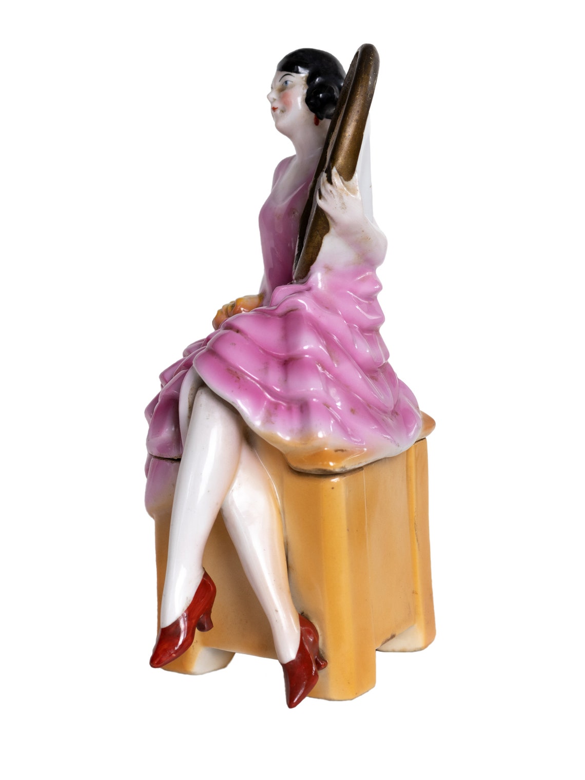 Art Deco 1930's German Flapper Girl Powder Box, 1926 - Etsy