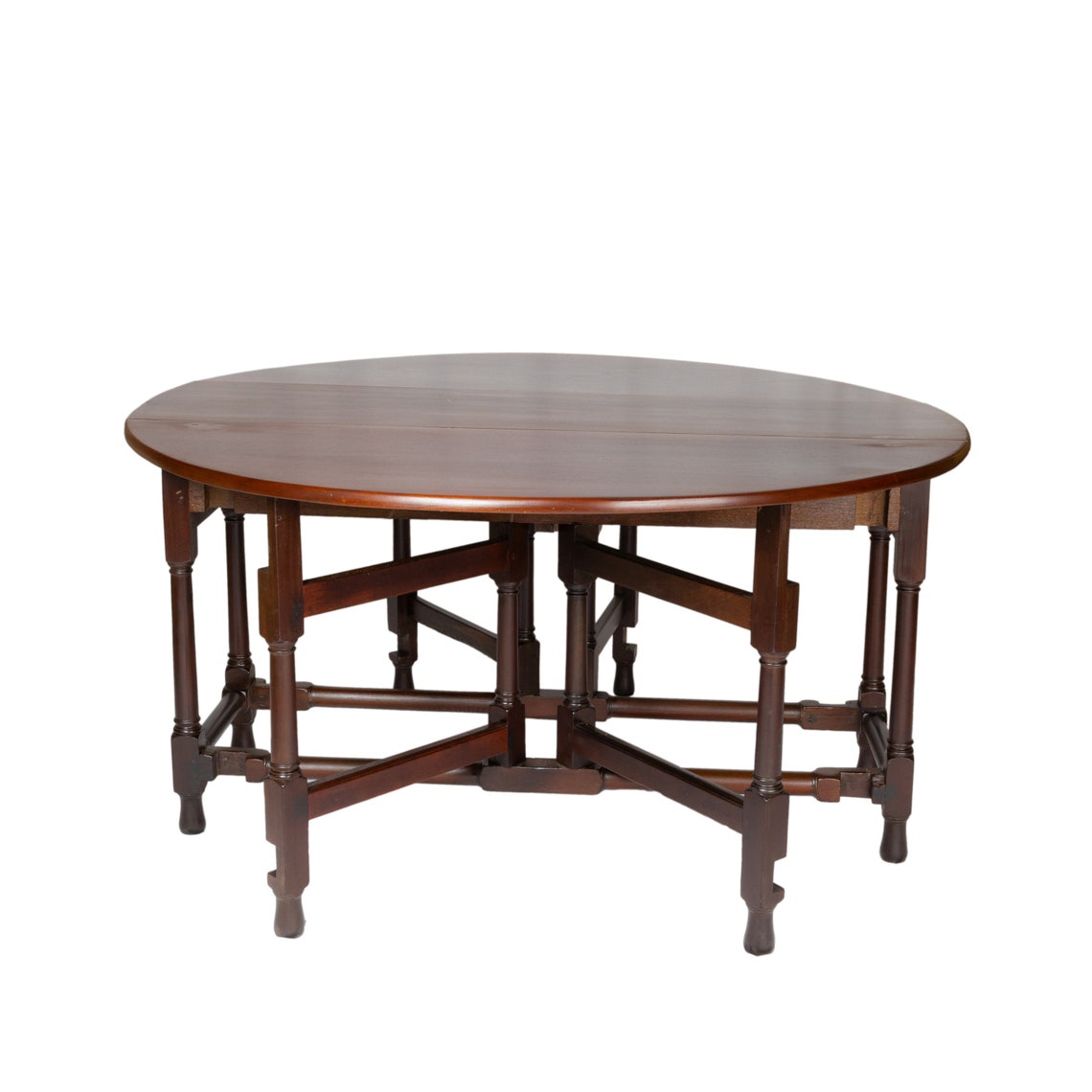 English Baroque Laurel Wood Flap Table, 19th Century - Etsy