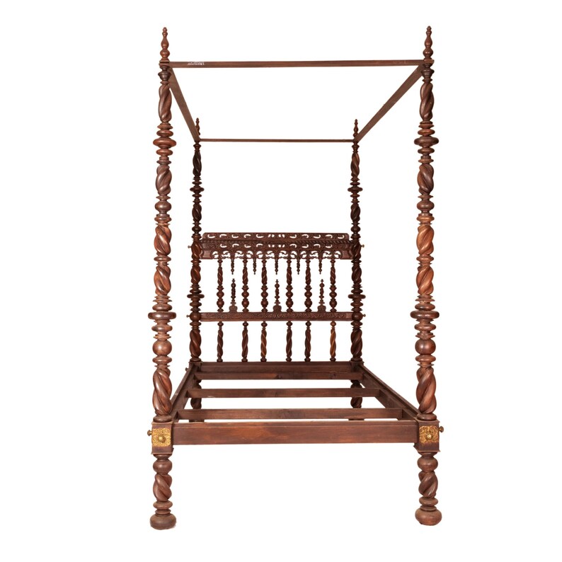 Portuguese Baroque Canopy Bed, 17th Century - Etsy