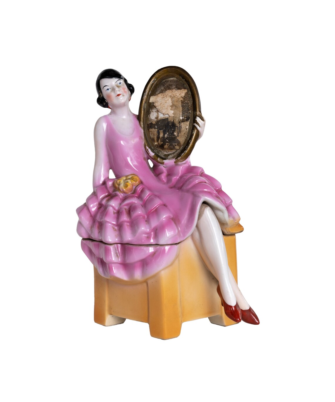 Art Deco 1930's German Flapper Girl Powder Box, 1926 - Etsy