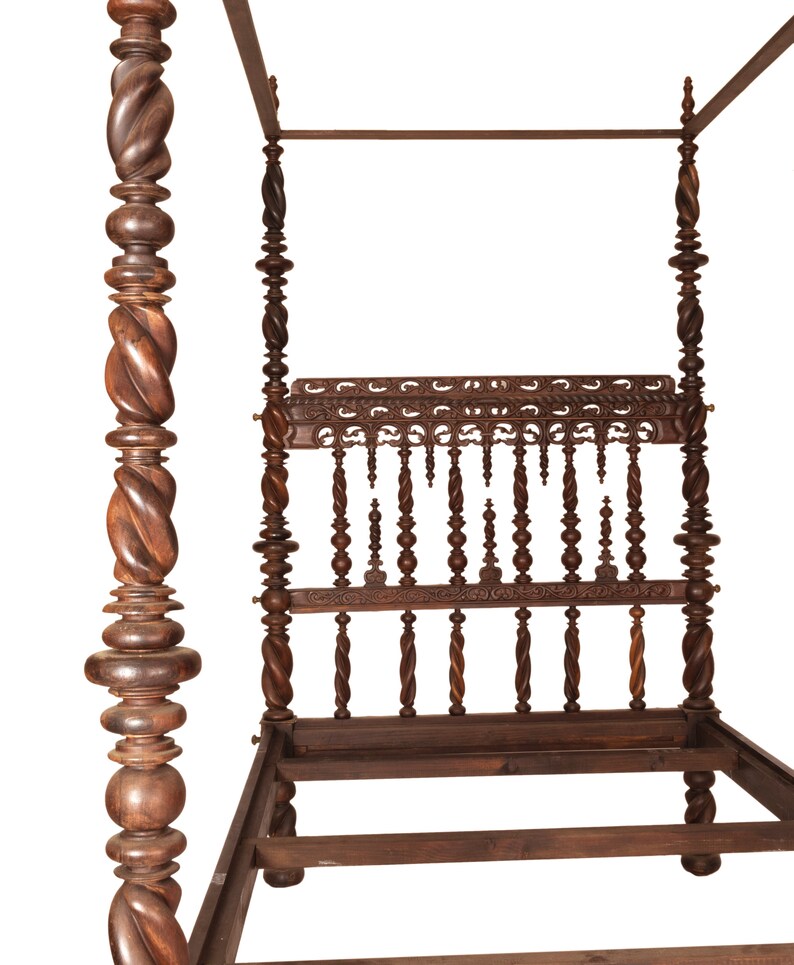 Portuguese Baroque Canopy Bed, 17th Century - Etsy