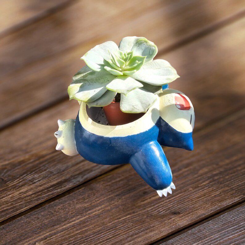 Snorlax Pokemon Succulent Plant Pot - Etsy