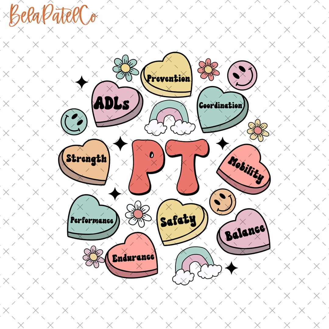 Physical Therapy Valentine Png Cupid's Physical Therapist - Etsy