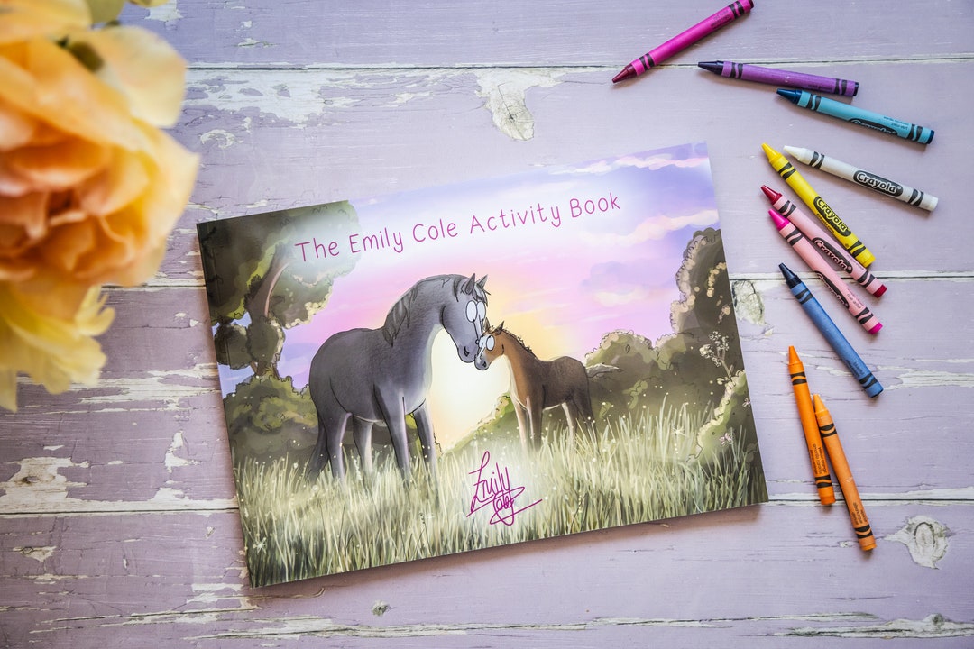 Children’s Horse Activity Book - Etsy