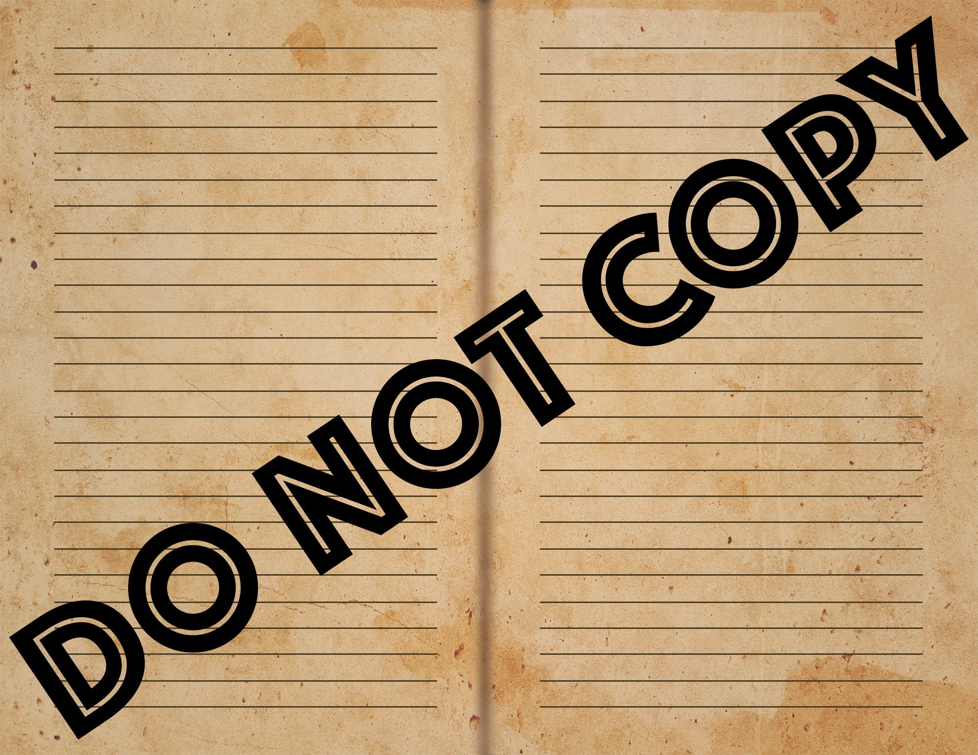 Blank/lined Journal Pages, Junk Journal Basic Papers, Printable Shabby ...