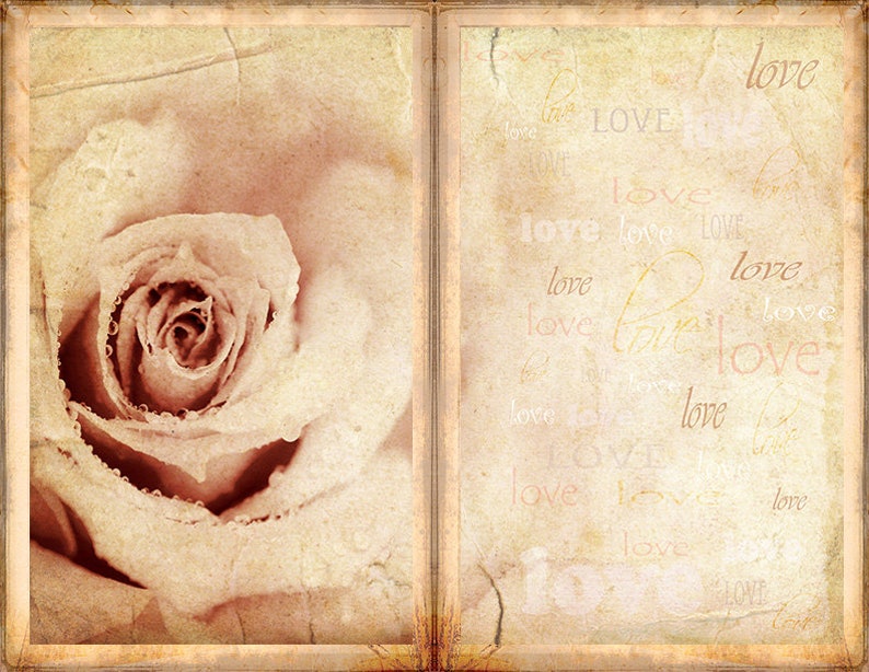 Blank/lined Journal Pages, Junk Journal Basic Papers, Printable Shabby ...