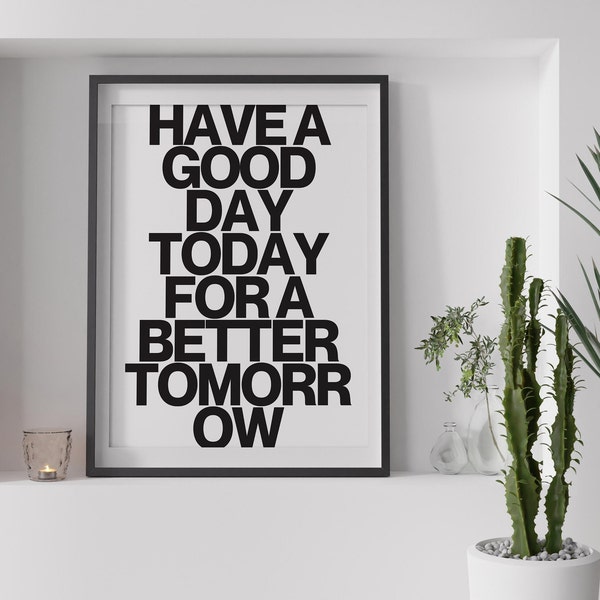 Black and White Motivational Posters - Etsy