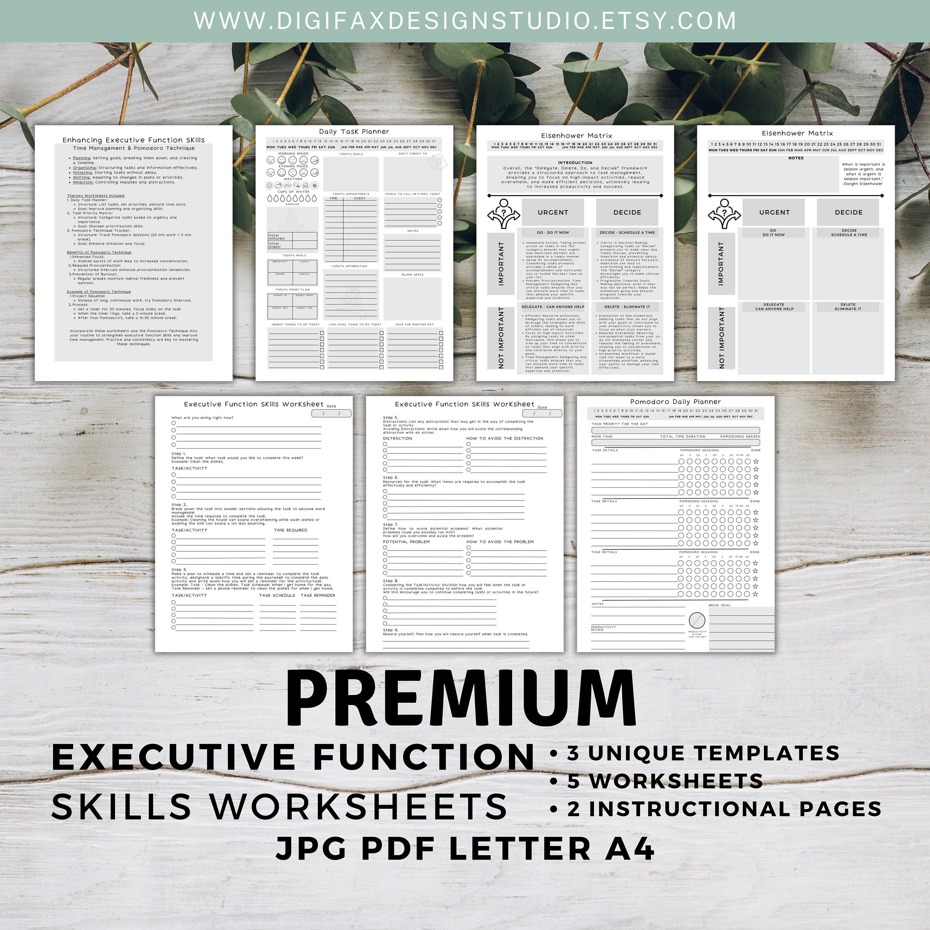 Decision Making Workbook Making a Decision Aid Premium Executive ...