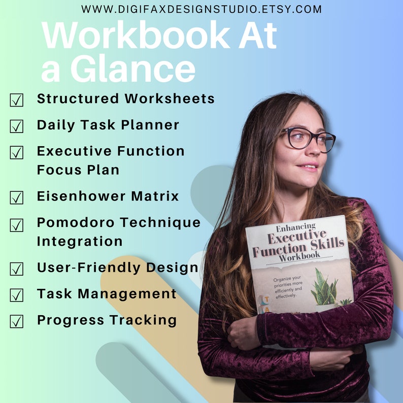 ADHD Executive Functions Skills Workbook Decision Making Worksheets DBT ...