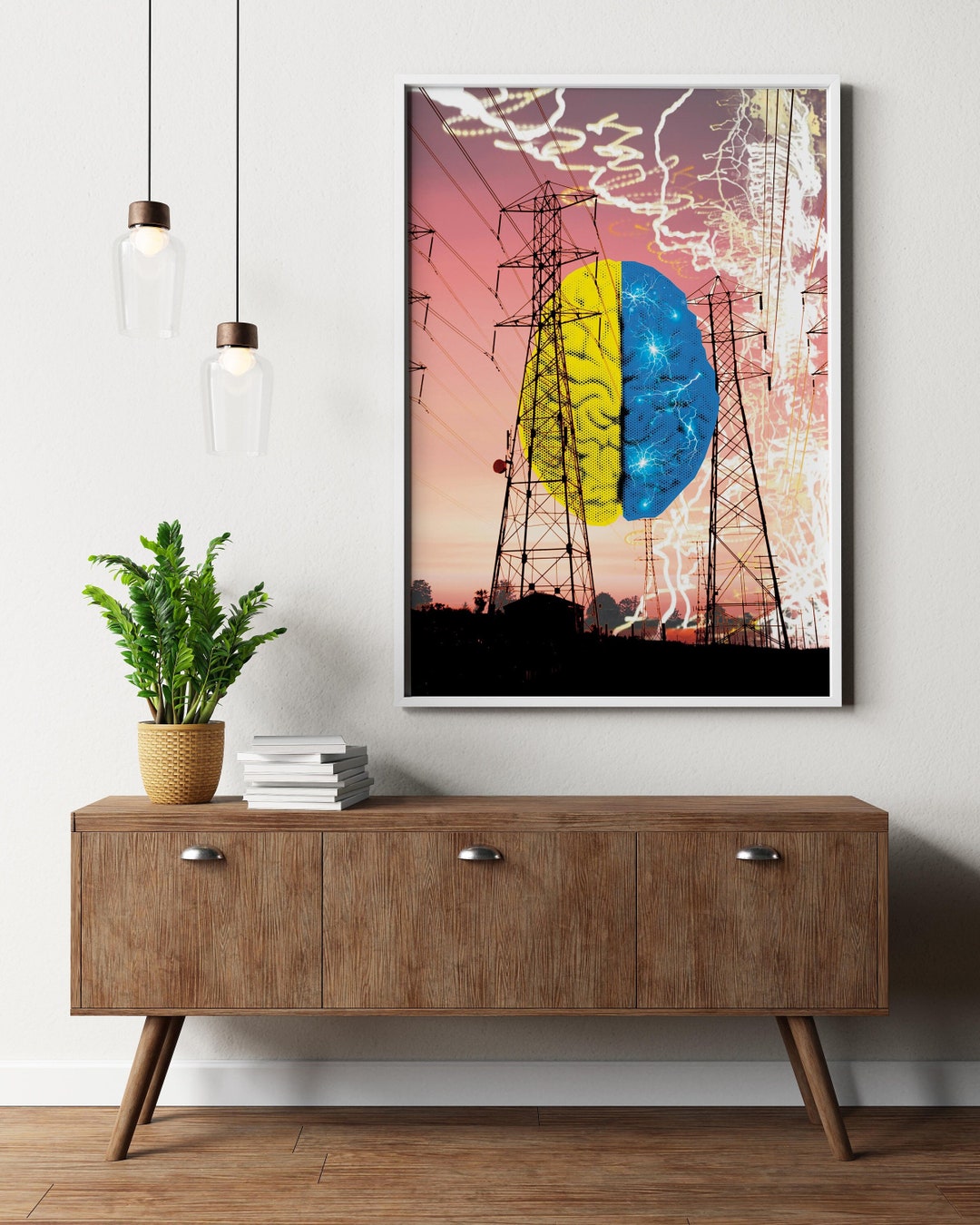 Neurodivergent Brain Wall Art Prints Dopamine Poster, Therapy Office ...