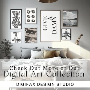 What If It All Works Out Living Room Wall Art Motivational Artwork ...