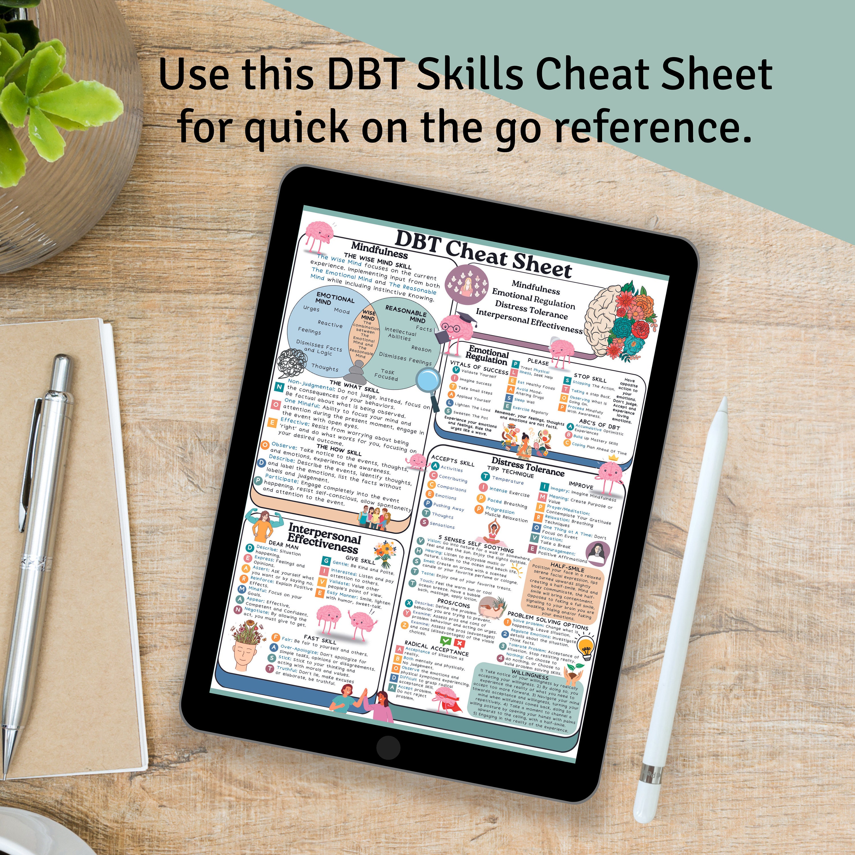 Borderline BPD Growth Mindset Skills Sheet for Occupational Therapy ...