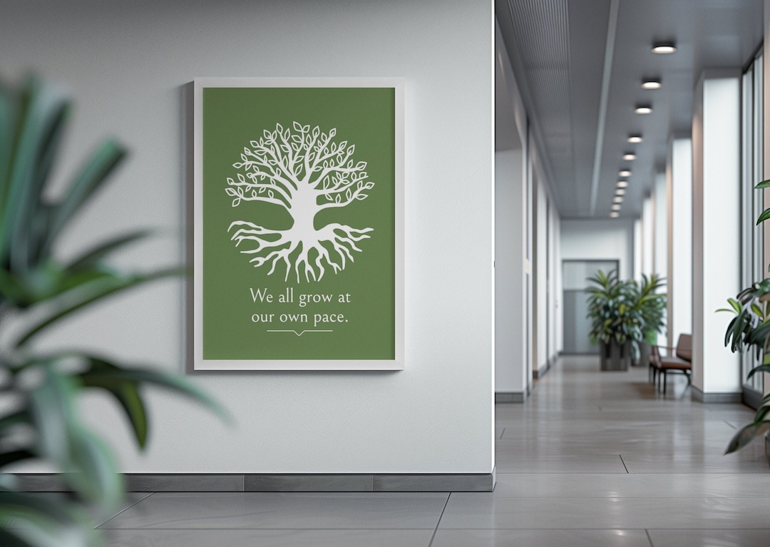 Occupational Therapy Sage Green Wall Art Therapy Office Decor for ...