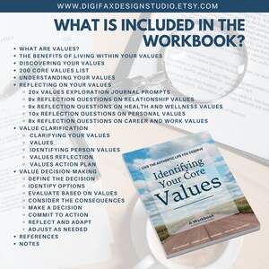 Cognitive Distortions CBT Workbook Core Values Worksheets Psychotherapy ...