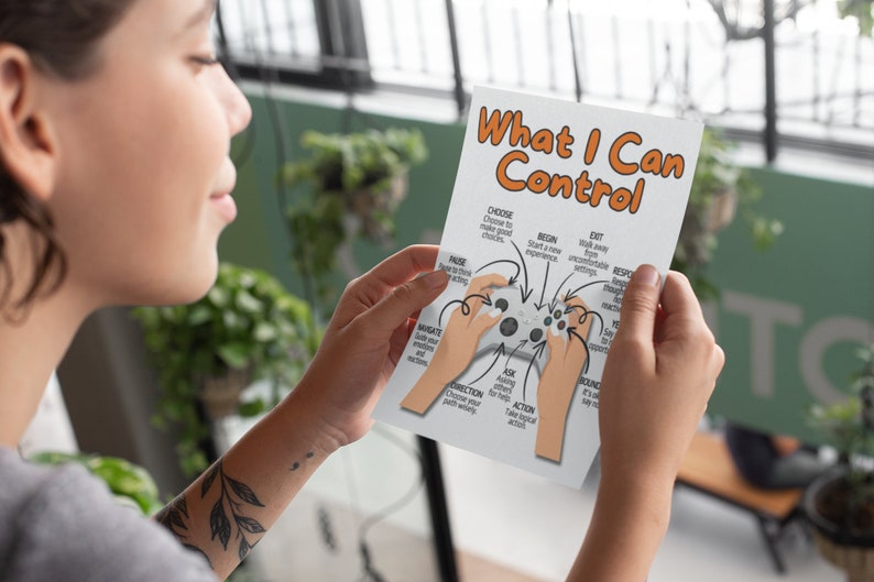 Classroom Decor Control Poster What You Can Control Sign for Social ...