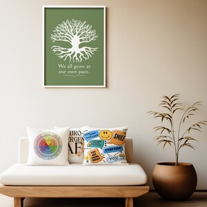 Occupational Therapy Sage Green Wall Art Therapy Office Decor for ...