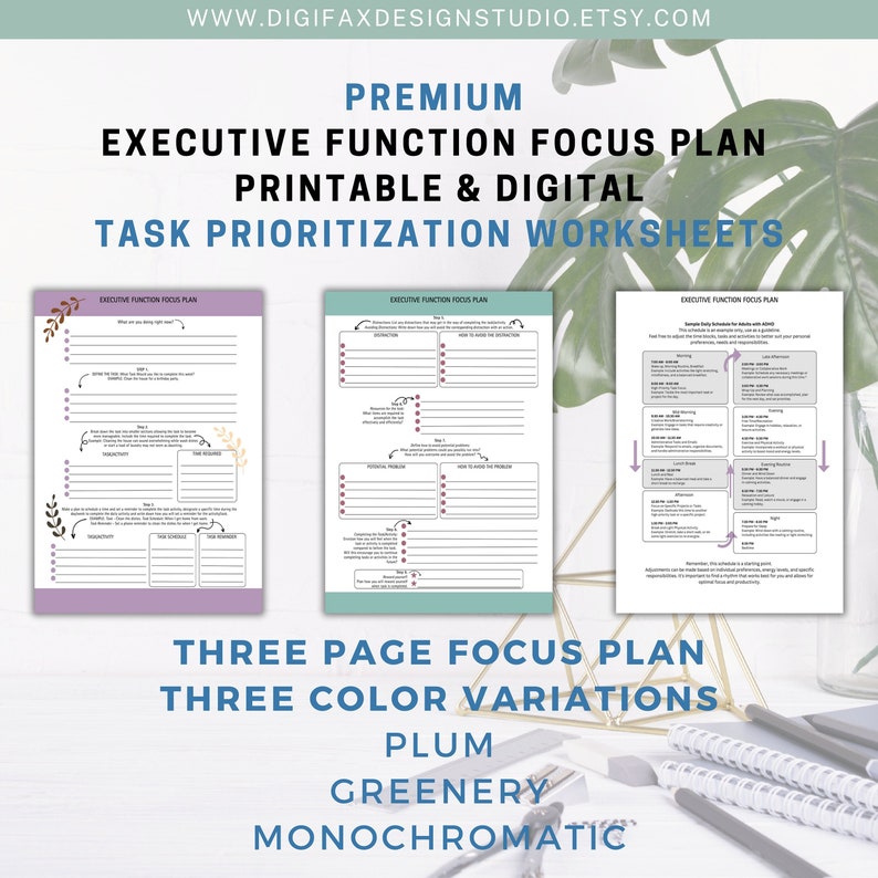 Decision Making Worksheet Making a Decision Aid, Premium Executive ...