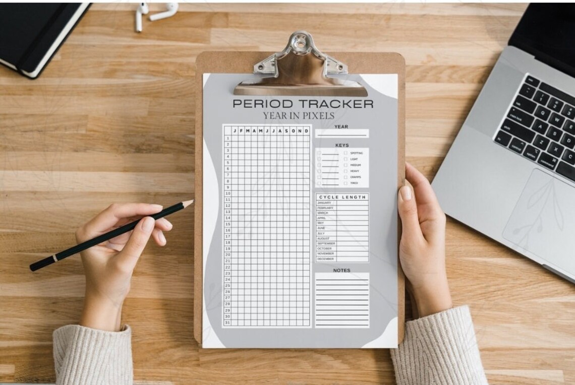 Mood Tracker Printable Mood Tracker Journal Period Tracker - Etsy