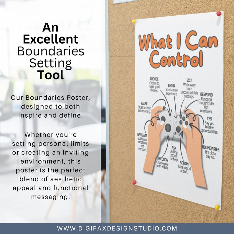Classroom Decor Control Poster What You Can Control Sign for Social ...