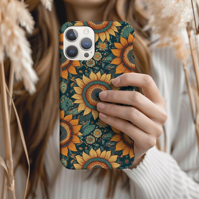 Sunflower Phone Case - Etsy