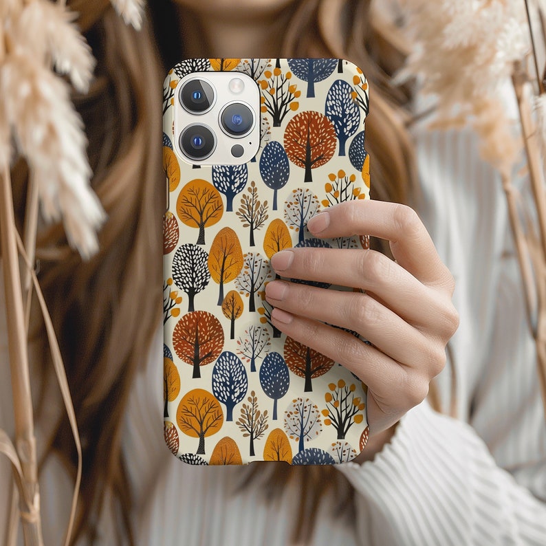 Fall Trees Phone Case | iPhone 16 15 14 13 Pro Max Case | Pixel ...