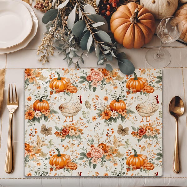 Turkey Placemats - Etsy