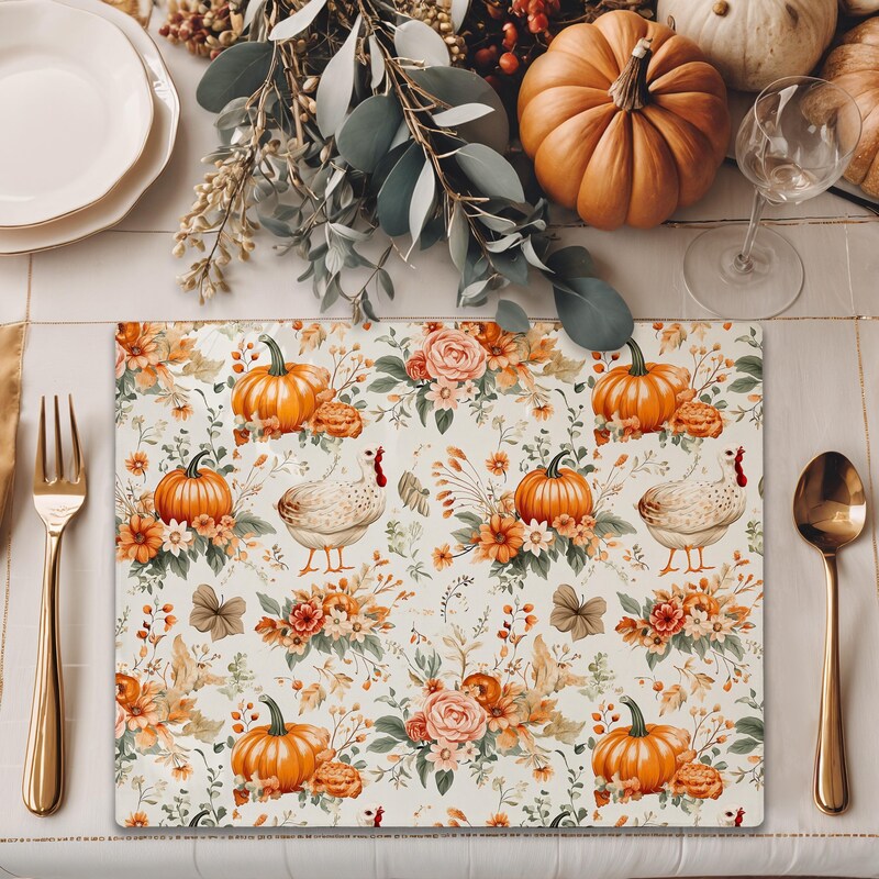 Turkey Placemats - Etsy